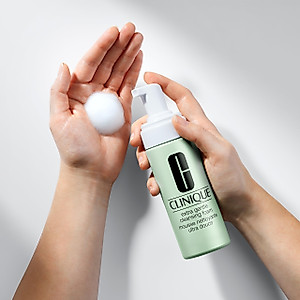 Clinique 3-Step Extra Gentle Cleansing Foam For Dry + Sensitive Skin, 4.2 Fl Oz