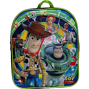 Ruz Toys Story Toddle Boy 12 Inch Mini Backpack (Black-Green)