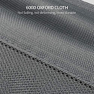 Enlarged Closet Hanging Bra Organizer with Rotating Metal Hanger, Extra-Large Dual Sided Wall Shelf Wardrobe Mesh Pockets Hanging Storage Bag for Bra Socks Underwear Underpants