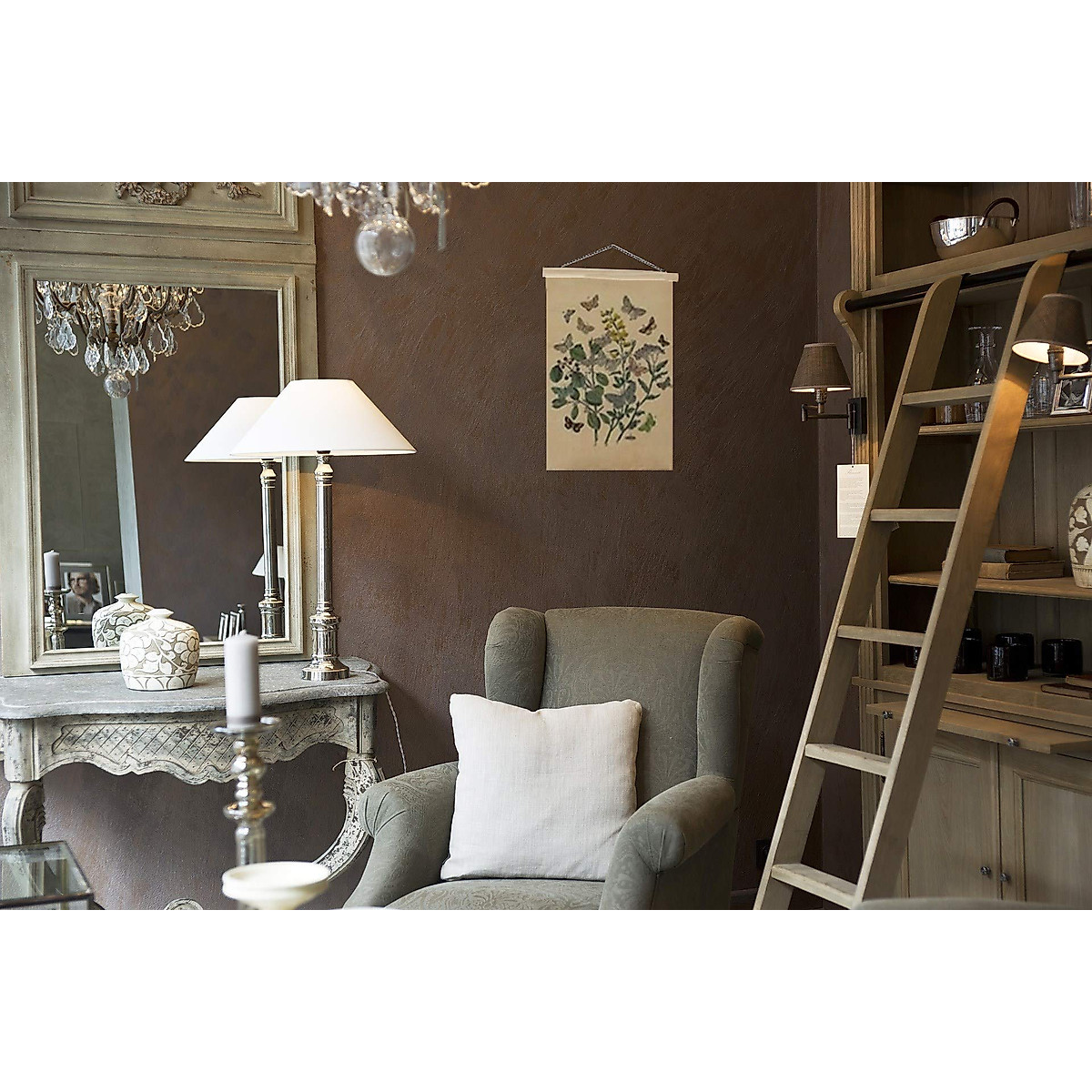 DESEACO Vintage Aesthetic Posters for Room Aesthetic Wall Decor, Plant Journal Green Room Decor for Teen Girls, Botanical Wall Art in Nature Journal, Cute Journaling Supplies Aesthetic Collage Kit