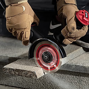 EZARC 4-1/2 inch Super Thin Diamond Blade, Diamond Saw Blades for Angle Grinder, 4.5" Tile Blade for Smooth Cutting Porcelain Ceramic Granite Marble Tile (2-Pack)