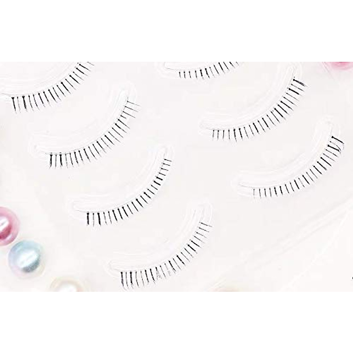Dorisue Bottom lashes Lightweight Short Lower lashes 4 Pairs Lashes Pack Natural Looking wispy lashes