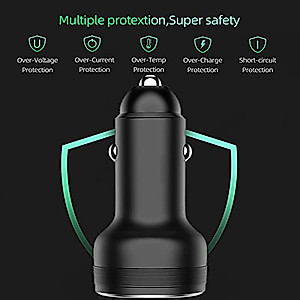 Warp Charge 30W 65W Car Charger Supervooc for Oneplus 11 10 9 Pro 9R 8T 10T 8 7T Nord N20 N300 N10 N100 N200 5G Dash Charge Car Fast Charging One Plus 7 6T 6 Black
