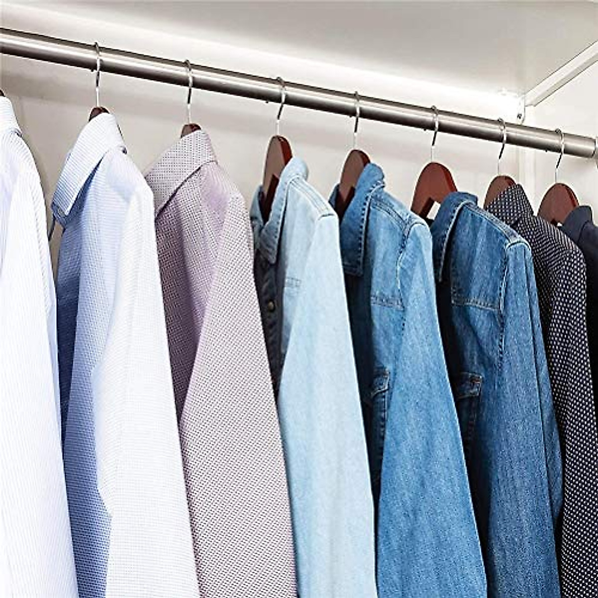 GSDNV 10/20PCS Wide Shoulder Wonder Hangers Coat Solid Wood Mounted Sundries Handbag High-Grade Suit Adult Woods Hanger for Clothes (Color : 20pcs)