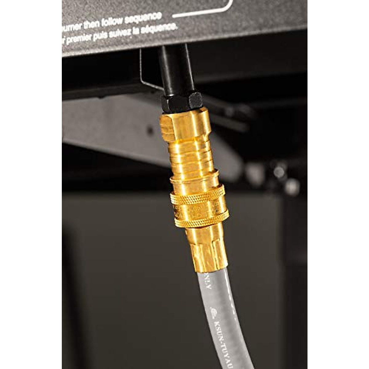 Blackstone Propane to Natural Gas Conversion Kit for Grill, Griddle – Compatible with Blackstone 28", 36" Griddles, Tailgater, Rangetop Combo & Single Burner Rec Stove – Hose, Quick Connect Fitting