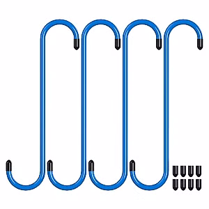 Bac-kitchen 4 Pcs Brake Caliper Hangers Brake Caliper Hooks with Rubber Tips Automotive Tool for Braking, Bearing, Axle and Suspension Work