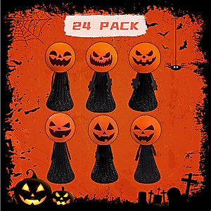 Jumping Popper - Jumping Toys 24Pack - Spring Launchers Toy -Bouncing Toys Funny Jump Bounce Elf - Fly Man - Halloween Party Favor Supplies for Kids - Bounce DollReward Prizes