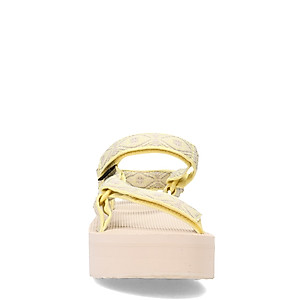 Teva New Women's Flatform Universal Sandal Hypnosis Silver Cloud Multi 10