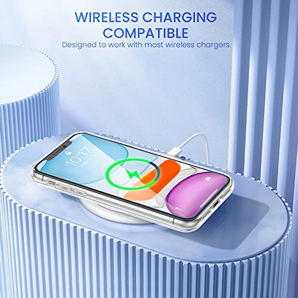 Caka Case for iPhone 11 Glitter Case for Girls Women Liquid Bling Sparkle Luxury Fashion Flowing Floating Shining Glitter Quicksand Soft TPU Clear Cute Phone Case for iPhone 11 (Silver)