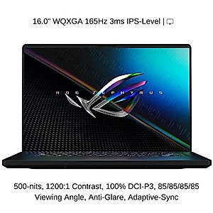 [2022] HIDevolution ASUS ROG Zephyrus M16 GU603ZW 16" WQXGA 165Hz, 1.8 GHz i9-12900H, RTX 3070 Ti, 16 GB 4800MHz RAM, 1 TB PCIe SSD