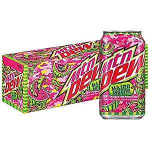 Mtn Dew, Major Melon, 12oz Cans (12 Pack)