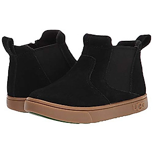 UGG Unisex-Child Hamden Ii Sneaker, Black, 7 Toddler US