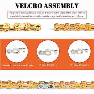 Tanstic 11Pcs Bike Chain Repair Tool Kit- Bike Link Pliers, Bicycle Chain Breaker Splitter, Master Link Pliers, Bike Wear Indicator Chain Checker, Missing Link Connector for 6/7/8/9/10 Speed Chain