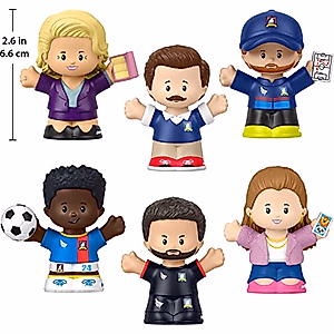 Little People Collector Ted Lasso Special Edition Set In Display Gift Box For Adults & Fans, 6 Figures