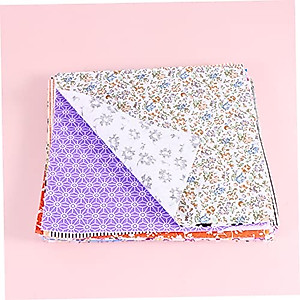 Sewing Fabric 50pcs Quilting Fabric Quilted Comforter Comforters Floral Fabric for Clothes Craft Fabric Scraps Quilting Fabric Squares DIY Floral Printed Fabric Sewing Fabric