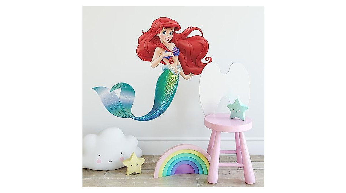 Ariel Giant Wall Decals - RoomMates Peel and Stick