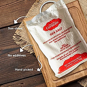 Amorcito Corazón - Coarse Sea Salt, Natural Salt From México - 700gr (2 pack)