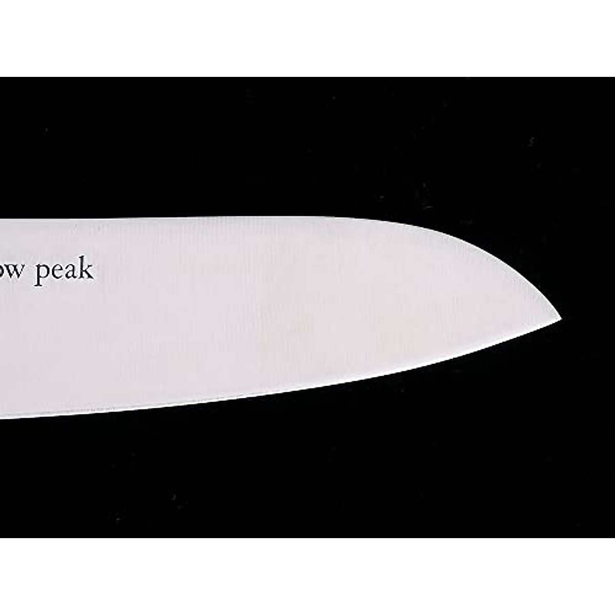 Snow Peak Field Kitchen Santoku Knife - Durable & Light Kitchen Utensil - Steel & Rubber - 9.3 oz