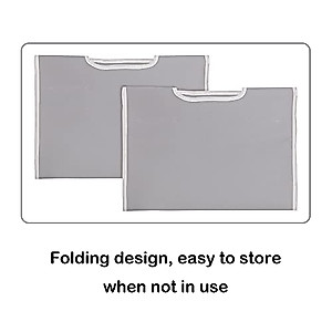 STORAGE MANIAC 2 Pack Laundry Sorter Replacement Bags, No Hangers, Laundry Hamper Cart Removable Replacement Bags, Laundry Storage Organizer Replacement Bags, Gray