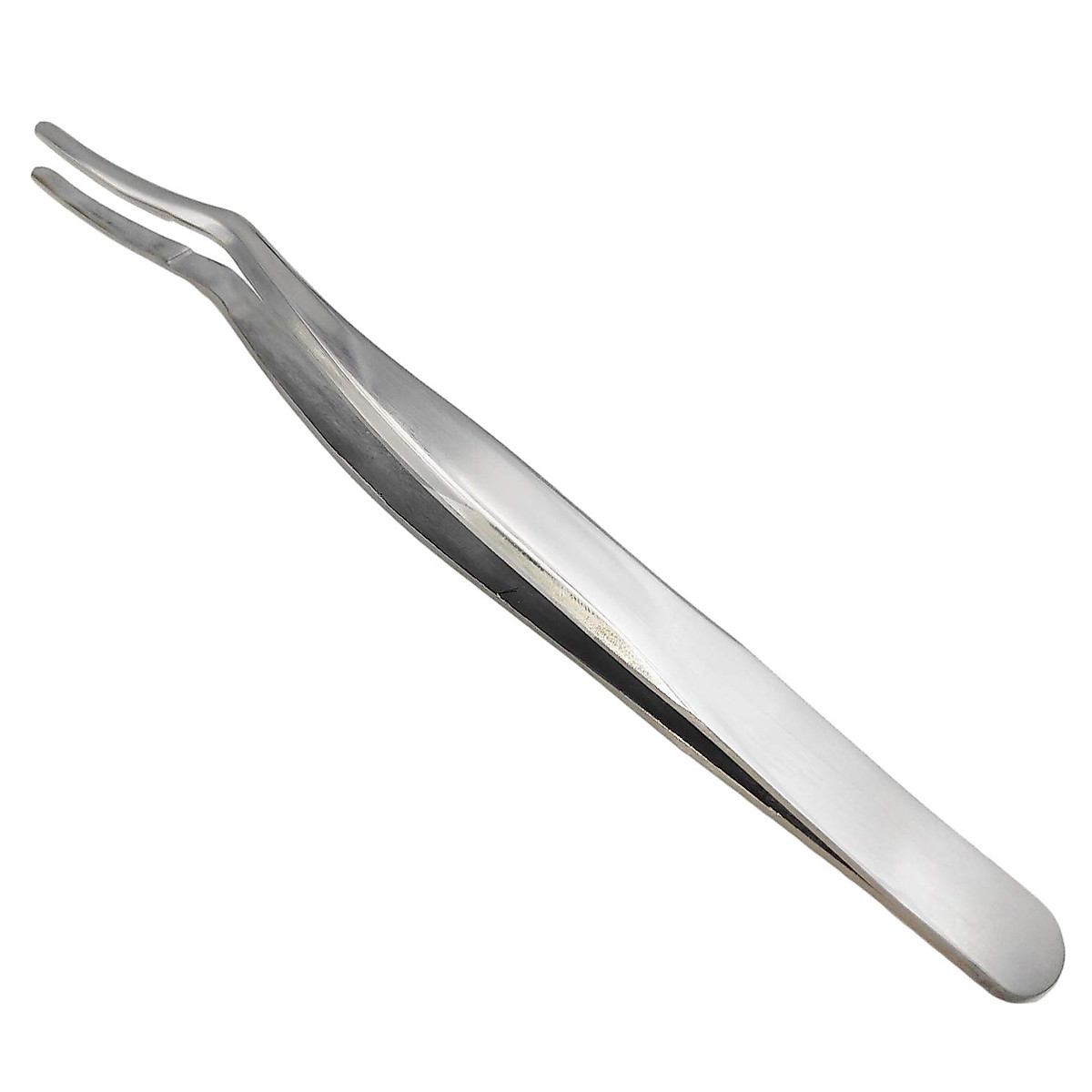 Eyelashes Applicator Tool Eyelash Extension Tweezers Remover Clip Tweezers Nipper (Black)