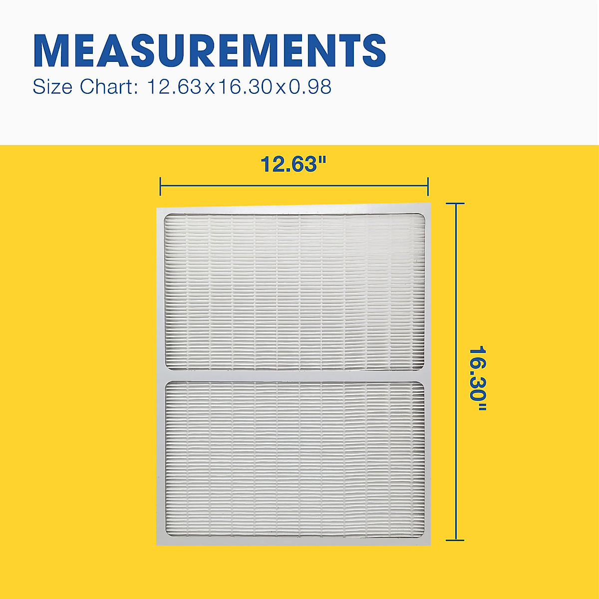 Aerostar HEPA Replacement Air Purifier Filter for Winix Filter A, 115115, 5500-2, C535 & Others (1 HEPA + 4 Carbon Prefilters)