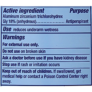 Secret Antiperspirant and Deodorant Women, Original Unscented Invisible Solid, pH Balanced, 2.6 Oz (Pack of 6)