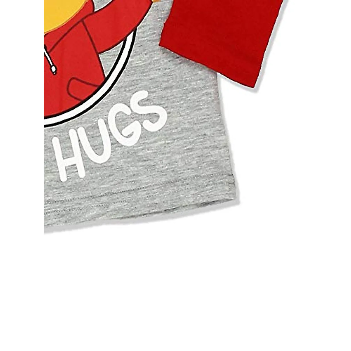 Daniel Tiger Toddler Boys Girls Long Sleeve Tee (2T, Red/Grey)