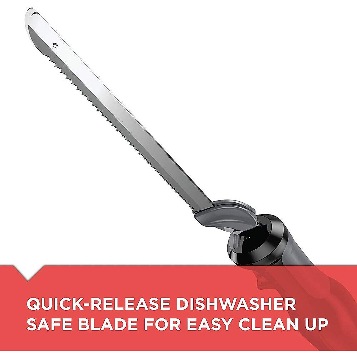 BLACK+DECKER Electric Carving Knife, Black