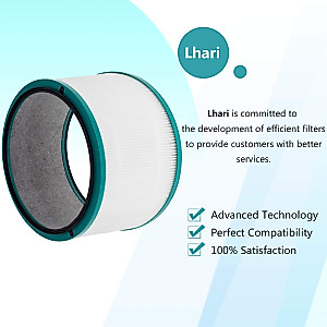 Lhari Air Purifier Filter Replacements for Dyson Pure Cool Link DP01 DP02, Pure Hot + Cool Link HP01 HP02 HP03, Part # 968125-03