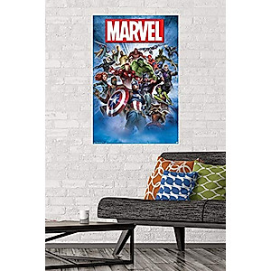 Trends International Marvel Comics - Group Shot Wall Poster, 22.375" x 34", Unframed Version