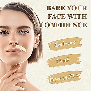 Maxpearl 1lb Hard Wax Beads Refill, Sensitive Skin Friendly Hair Removal Wax Beans, for Delicate Areas - Eyebrows, Face, Armpits, Brazilian Bikini Line, Non Strip Wax with 10 Application Sticks