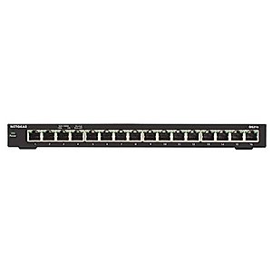 Netgear 16-Port GB UNMANAGED Switch, GS316-100PES
