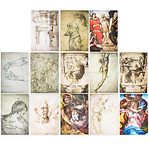 The Gifted Stationery Co. Ltd. 13''x19'' Posters - 20 Michelangelo Designs