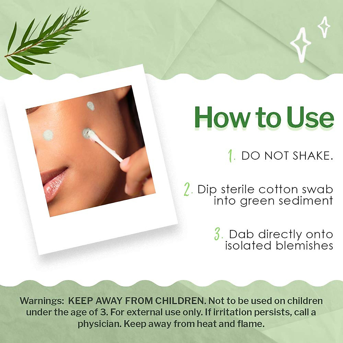 Bye Bye Blemish Tea Tree Drying Lotion, with Tea Tree Oil & Salicylic Acid, Fast-acting Formula, Dries Blemishes, Purifies Skin, 1 fl oz, 1-Pack