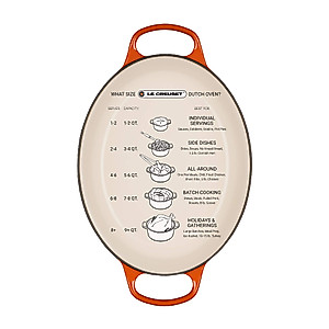 Le Creuset Enameled Cast Iron Signature Oval Dutch Oven, 15.5 qt., Marseille