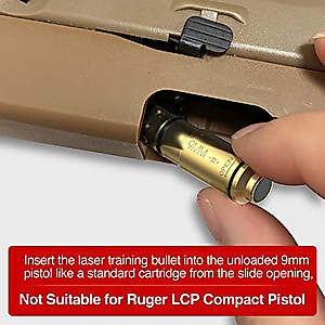 DEFENTAC Laser Training Cartridge, Bundle with HD Camera and White LED Combo