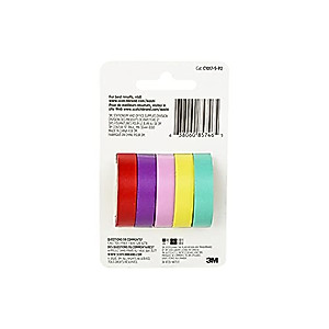 Scotch Washi Tape, Tropical Design, 5 Rolls,  Great for Bullet Journaling, Scrapbooking and DIY Décor (C1017-5-P2)