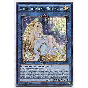 Artemis, The Magistus Moon Maiden - BLCR-EN095 - Secret Rare - 1st Edition