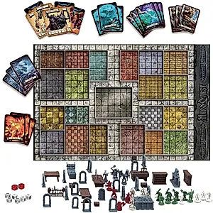 Hasbro Gaming Avalon Hill HeroQuest Game System Tabletop Board Game,Immersive Fantasy Dungeon Crawler Adventure Game for Ages 14 and Up,2-5 Players