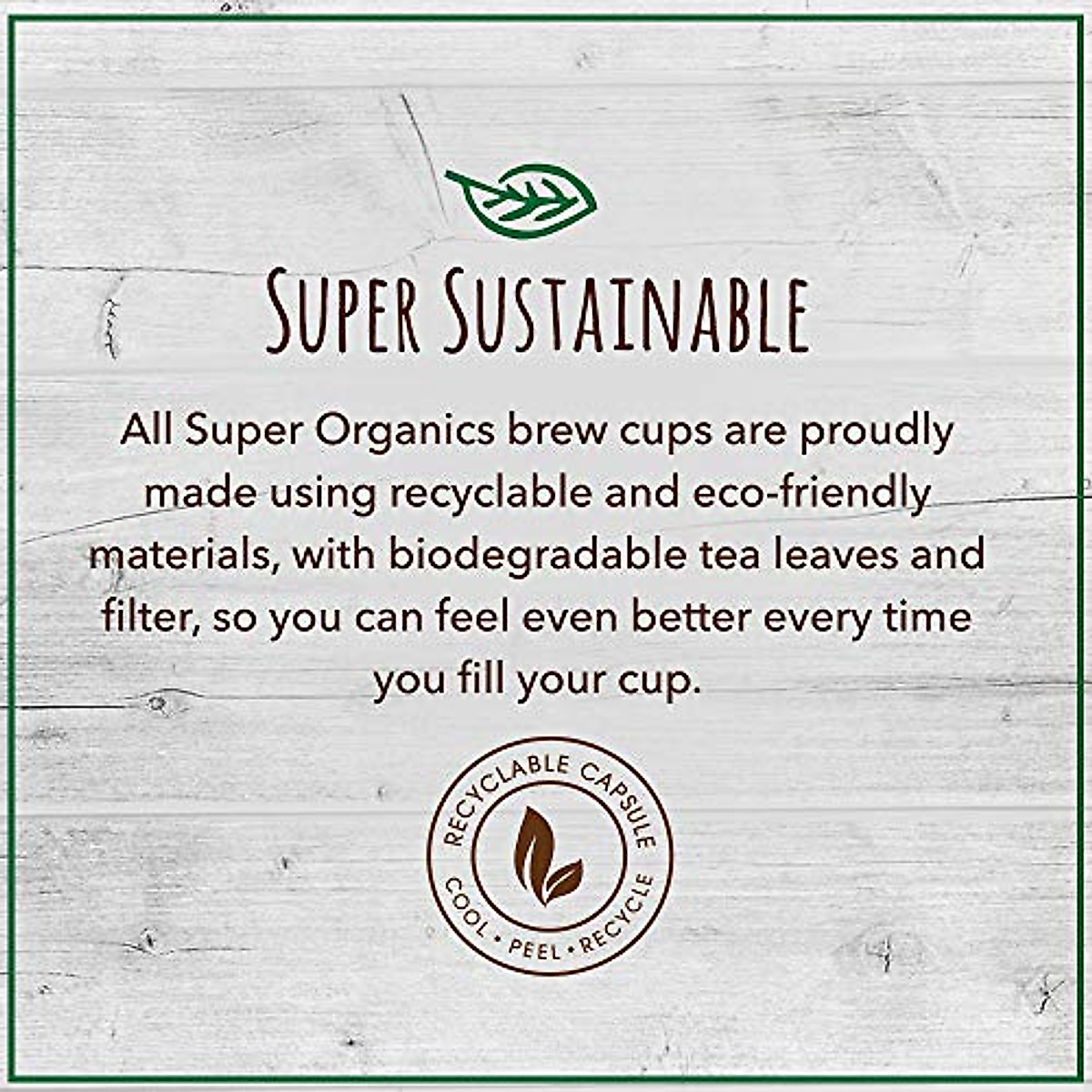 Super Organics Beauty Boost Green Tea Pods With Superfoods & Probiotics | Keurig K-Cup Compatible | Beauty Tea, Skin Care Tea | USDA Certified Organic, Vegan, Non-GMO Natural & Delicious Tea, 12ct