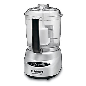 Cuisinart Mini Prep Plus Food Processor, 4 Cup, Brushed Stainless