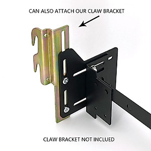 2 PCS Bed Frame Brackets Adapter for Headboard Extra Heavy Duty,Bed Frame Adapter Brackets, Queen Bed Modification Plate,Bed Headboard Frame Conversion Kit ,Headboard Attachment Bracket with Hardware