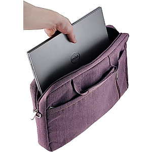 Navitech Purple Sleek Water Resistant Travel Bag - Compatible with ASUS ProArt Studiobook 16 OLED (H5600) 16"