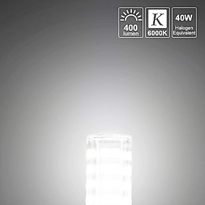 SZHZBZW E17 Led Bulb Kei 125V 40W Equivalent Microwave Oven Light Appliance Bulbs Non-Dimmable Daylight White 6000K 2 Pack