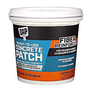 Dap 31084 Concrete Patch Interior and Exterior, 1-Quart , Gray