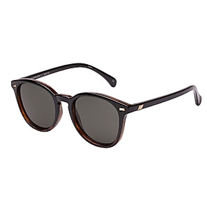 Le Specs Bandwagon Sunglasses Black Tort/Khaki Mono
