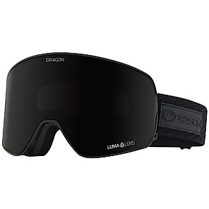 Dragon Unisex Snowgoggles NFX2 with Bonus Lens - Midnight with Lumalens Midnight + Lumalens Violet, Medium