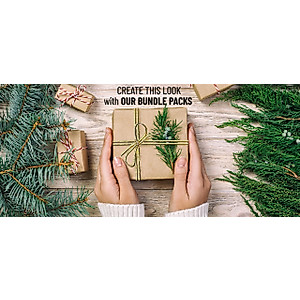 Stretch Loops for Crafts and Easy Gift-Wrapping (16 Inch, Gold)