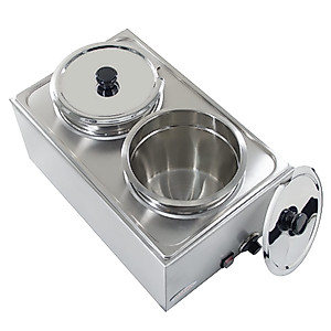 Hakka Bothers Electric Countertop Food Warmer - 120V, 1200W