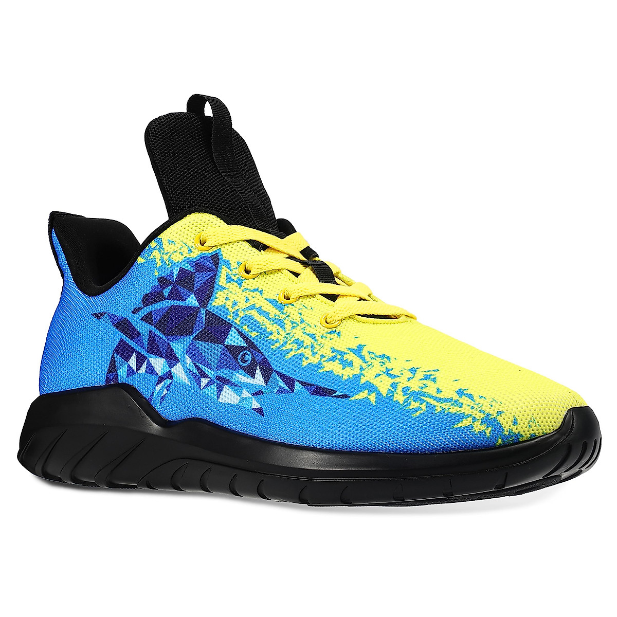 Soulsfeng Blue Marlin Running Sneakers 9.5 Sports Athletic Tennis Workout Gym Walking Shoes